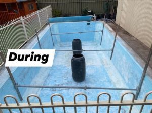 Buy Online Ocean Blue BG Pool Paint kit in $198.00 | BG Coatings