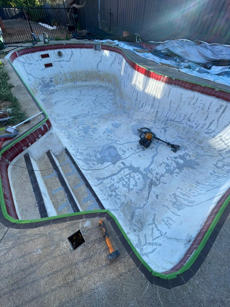 Shop Online Ice Blue BG Pool Paint kit $198.00 | BG Coatings